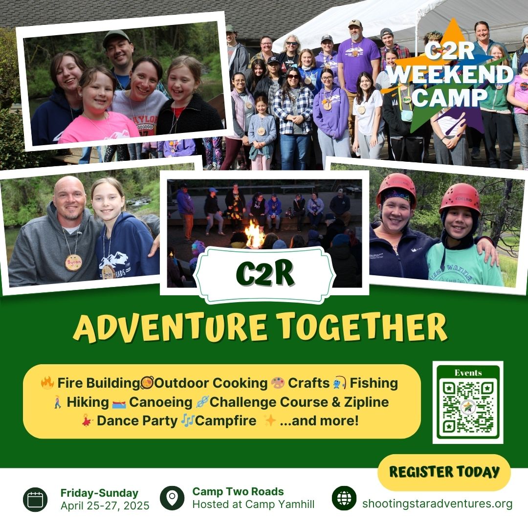 C2R Weekend Camp - Adventure Together ⋆ Shooting Star Adventures